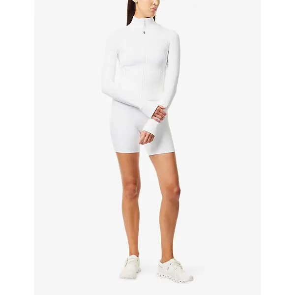 Lululemon Define Nulu™ Cropped Stretch-woven Jacket - White