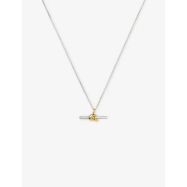 MISSOMA Lucy Williams T-bar Knot Necklace - Mixed