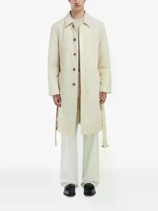 FERRAGAMO Padded Belted Trench