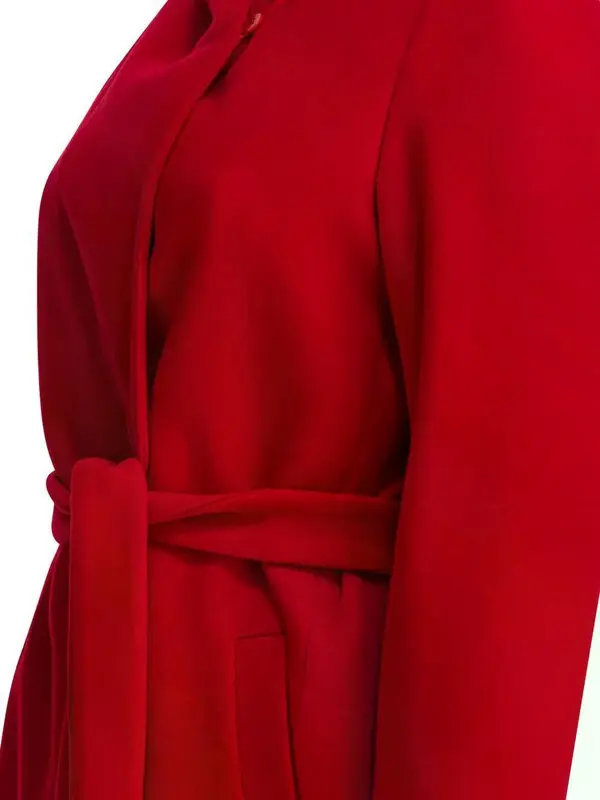 Herno Hooded Belted Double-breasted Coat