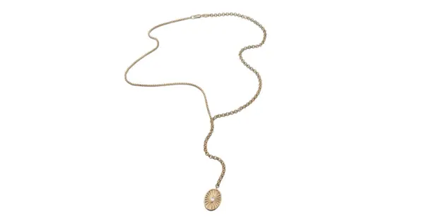 Jennifer Zeuner Jewelry Miller Lariat Necklace - One-color