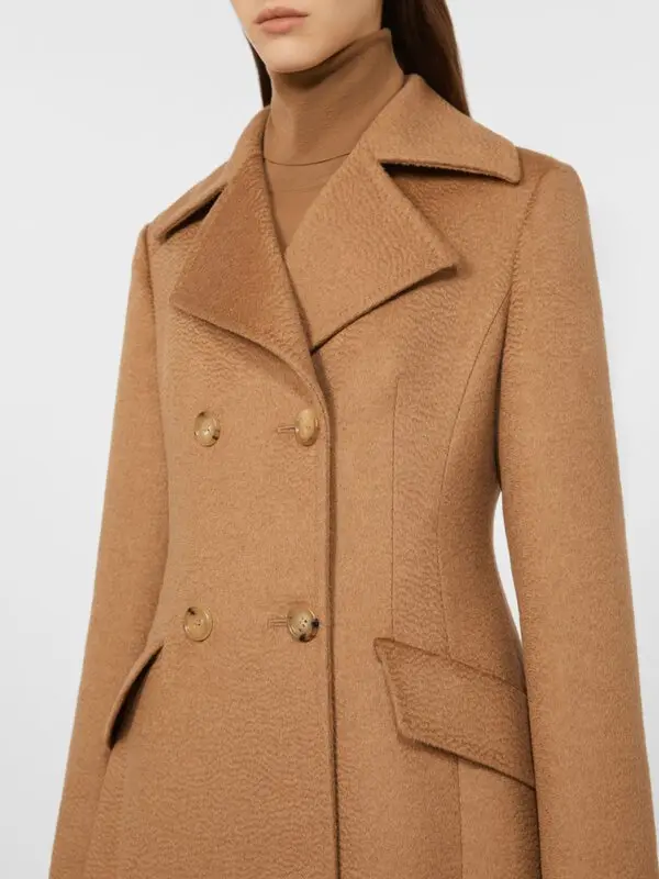 Max Mara Long Zibeline Coat