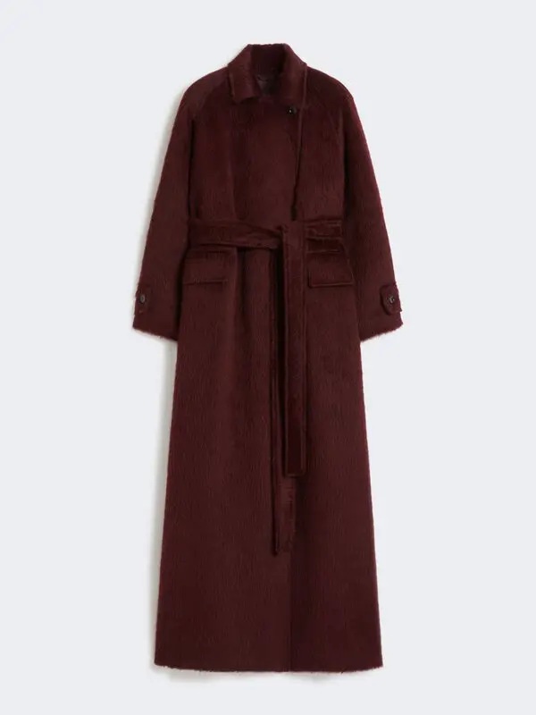 Max Mara Long Wool And Alpaca Coat