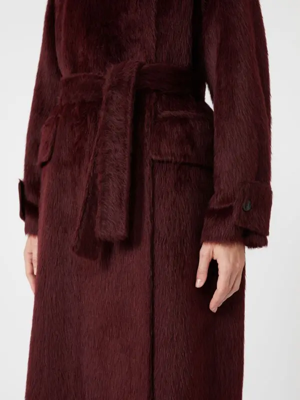 Max Mara Long Wool And Alpaca Coat