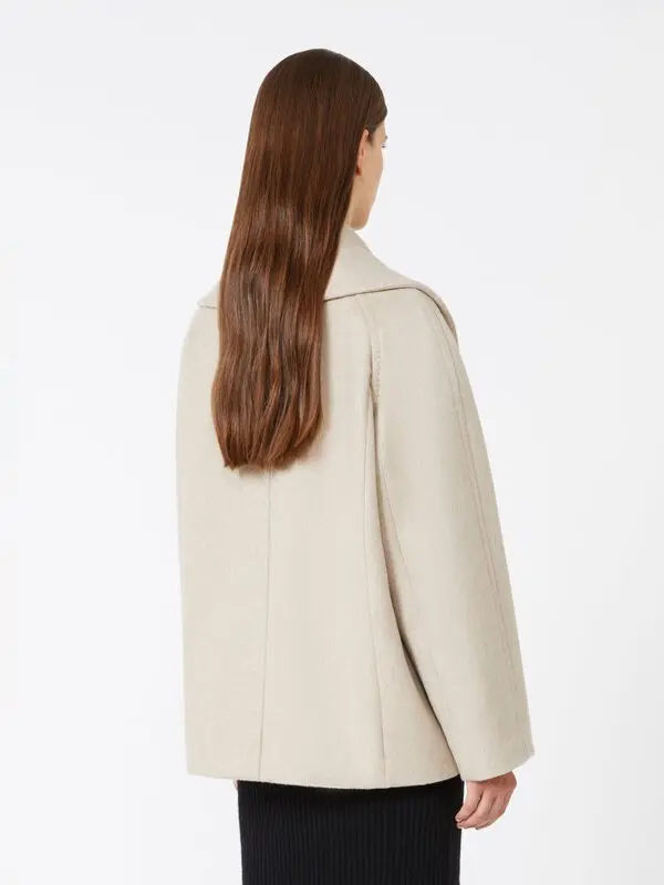 Max Mara Wool And Camel Double Cloth Jacket