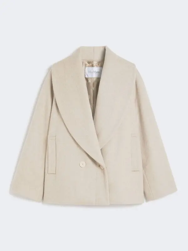 Max Mara Wool And Camel Double Cloth Jacket