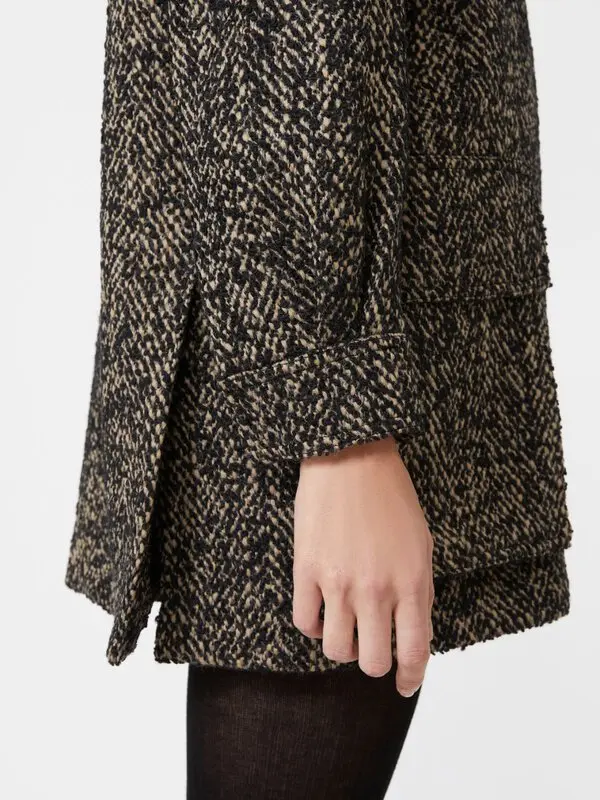 Max Mara Wool Tweed Shirt Jacket