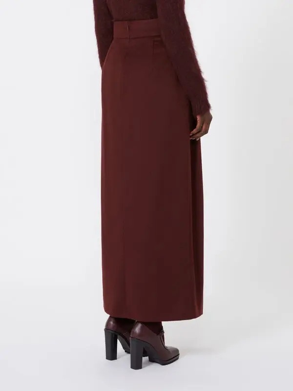 Max Mara Long Zibeline Skirt