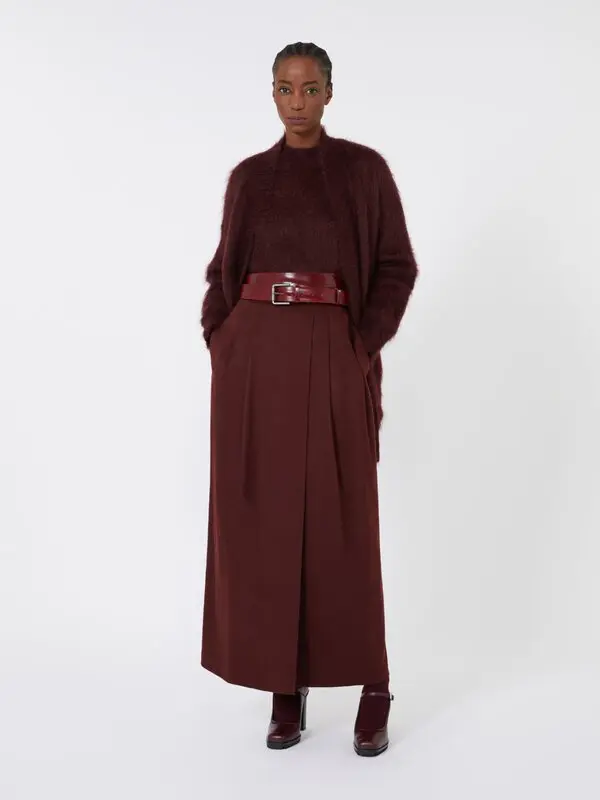 Max Mara Long Zibeline Skirt