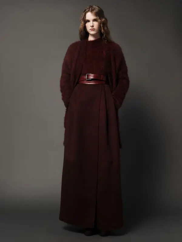 Max Mara Long Zibeline Skirt