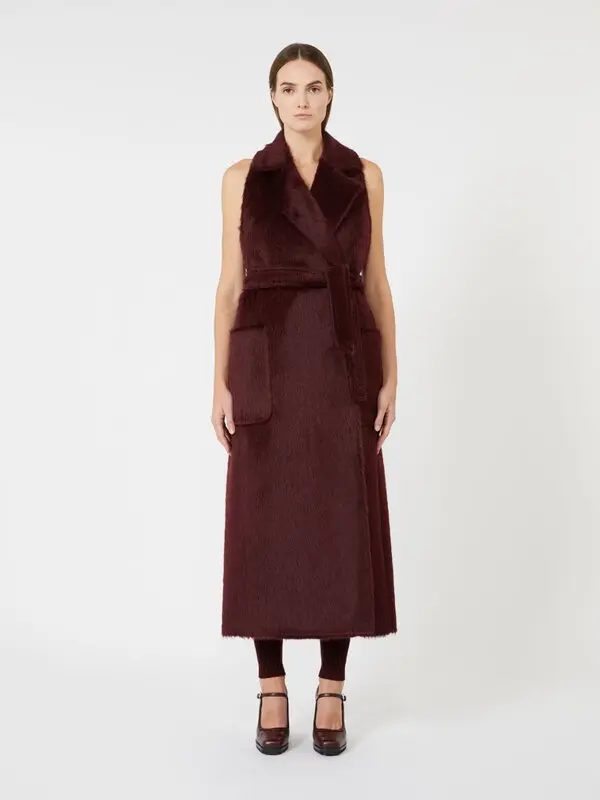 Max Mara Alpaca And Wool Coat