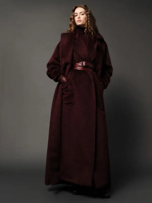 Max Mara Alpaca And Wool Coat