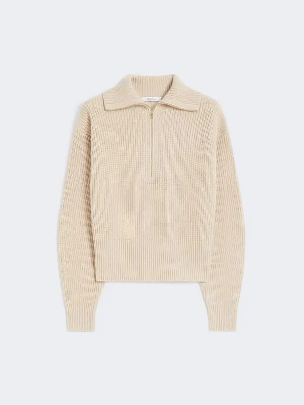 Max Mara Wool And Cashmere Jumper - Beige