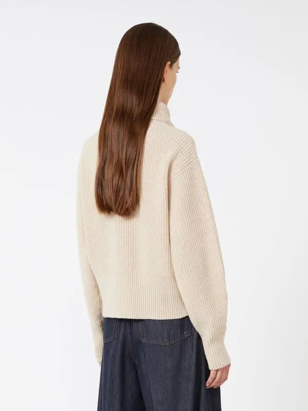 Max Mara Wool And Cashmere Jumper - Beige