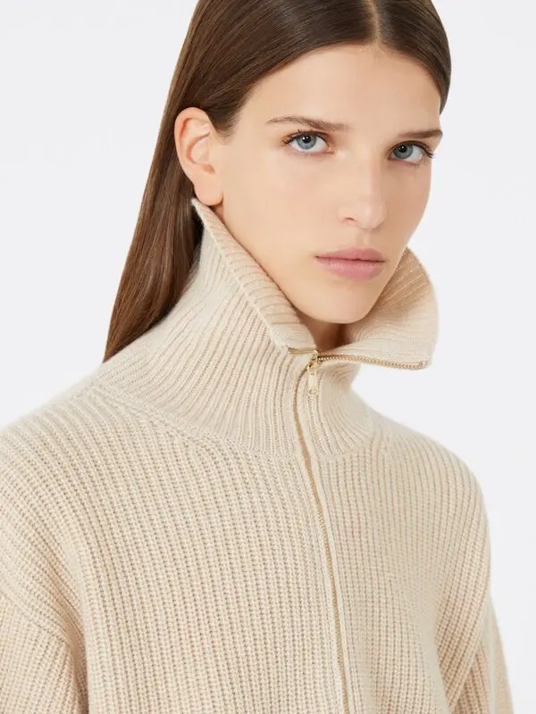 Max Mara Wool And Cashmere Jumper - Beige