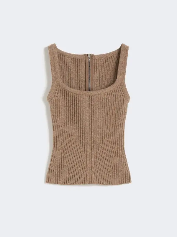 Max Mara Wool And Cashmere Yarn Top