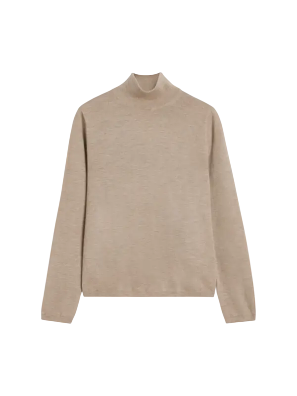 Max Mara Cashmere Turtleneck Jumper - Beige