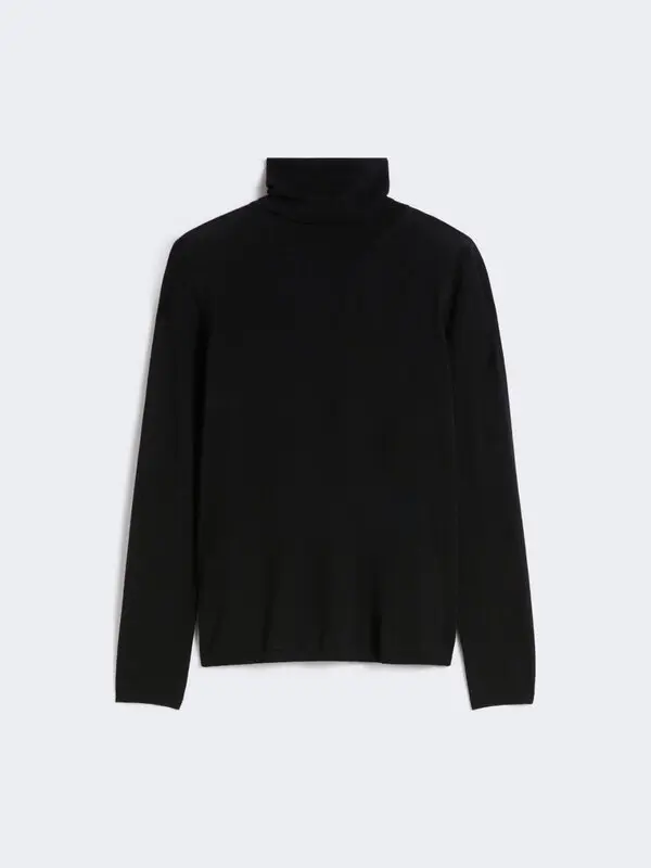 Max Mara Wool Knit Turtleneck Jumper - Ultramarine