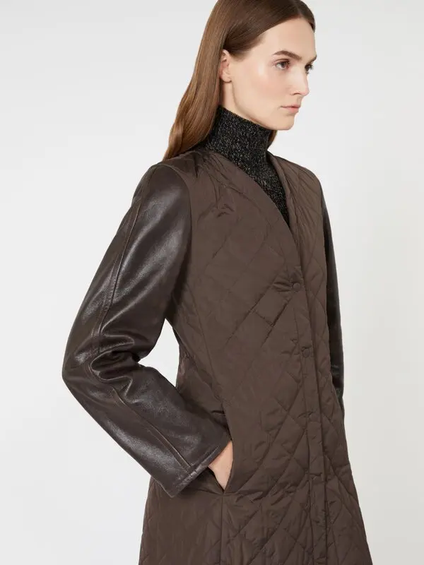 Max Mara Long Quilted Coat
