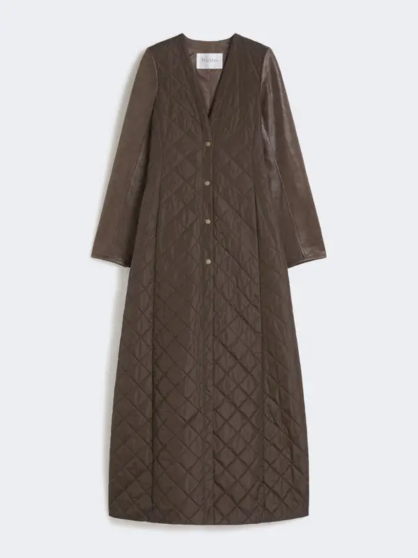 Max Mara Long Quilted Coat