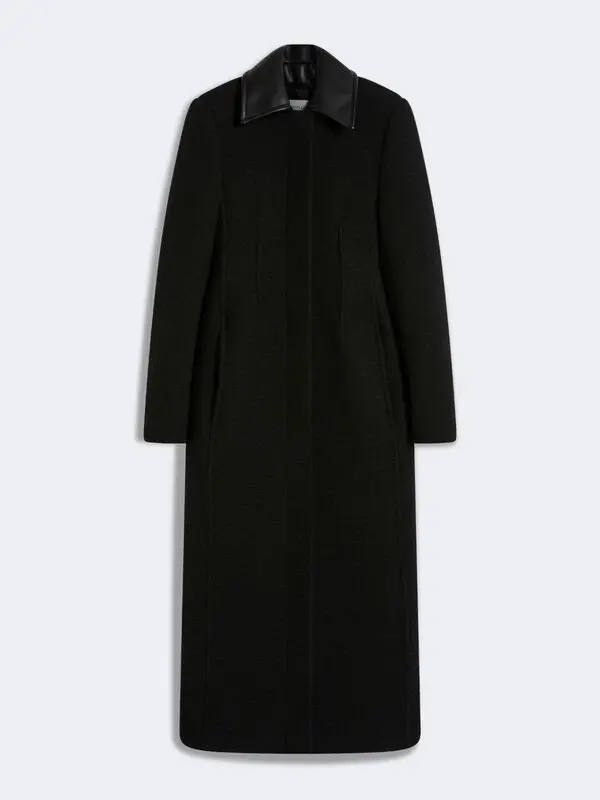 Max Mara Fitted Wool Blend Coat