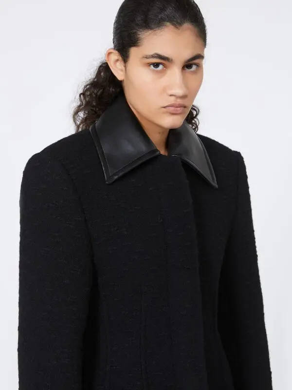 Max Mara Fitted Wool Blend Coat