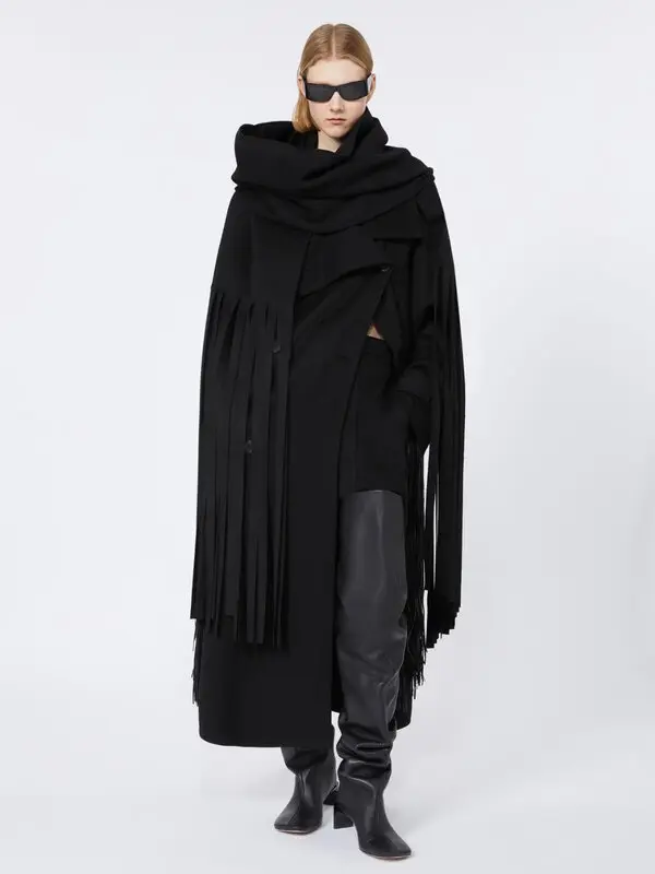 Max Mara Double-faced Pure Wool Trench Coat