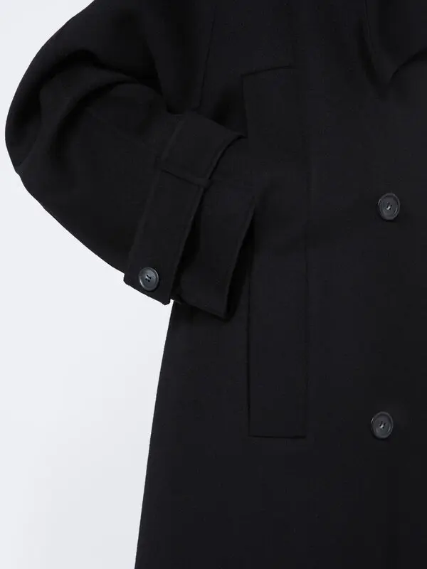 Max Mara Double-faced Pure Wool Trench Coat