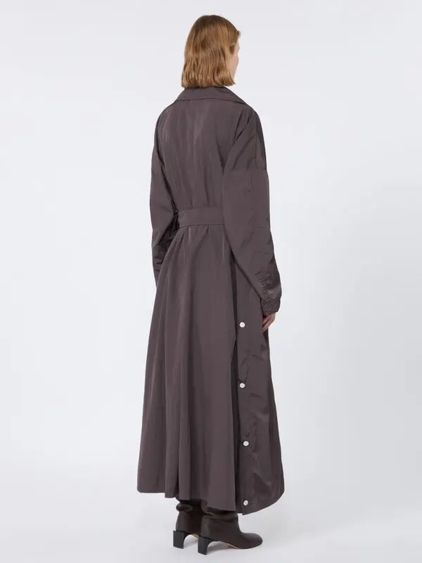 Max Mara Oversized Taffeta Trench Coat