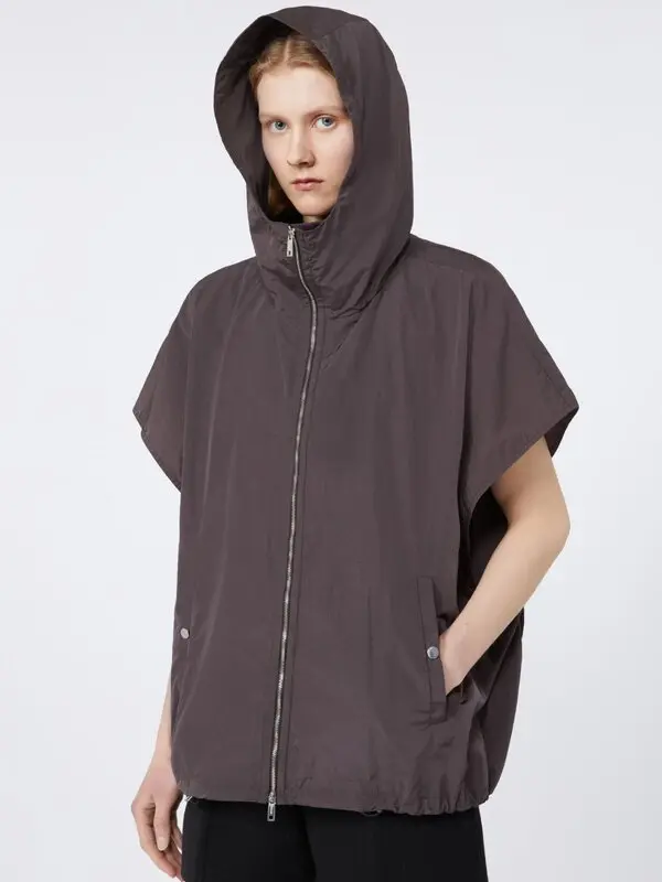 Max Mara Oversized Taffeta Trench Coat