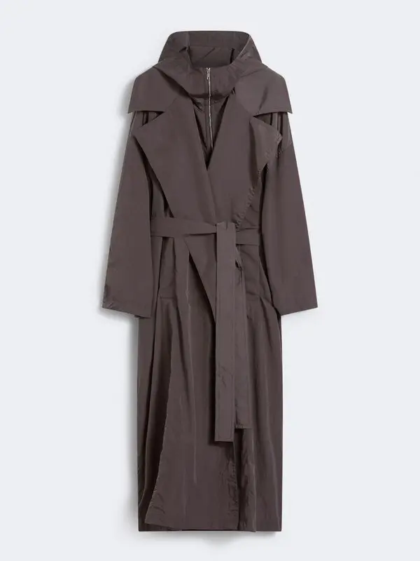 Max Mara Oversized Taffeta Trench Coat