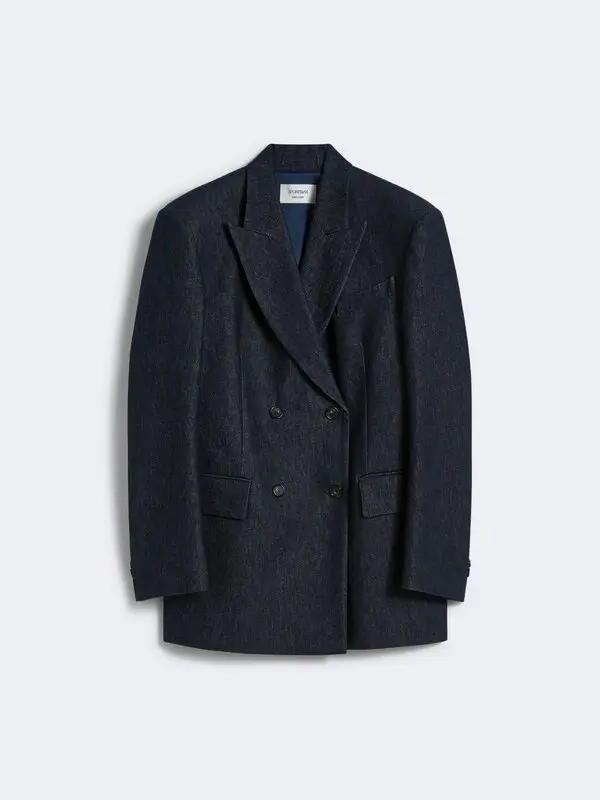 Max Mara Comfort-fit Denim Blazer