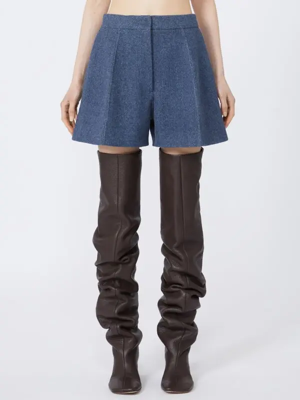 Max Mara Wool Bermuda Shorts
