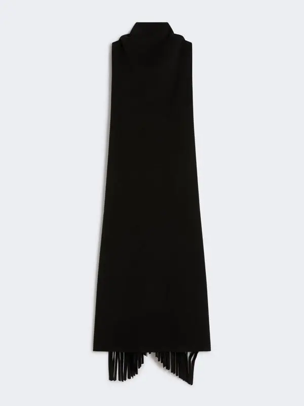 Max Mara Long Double-faced Pure Wool Dress