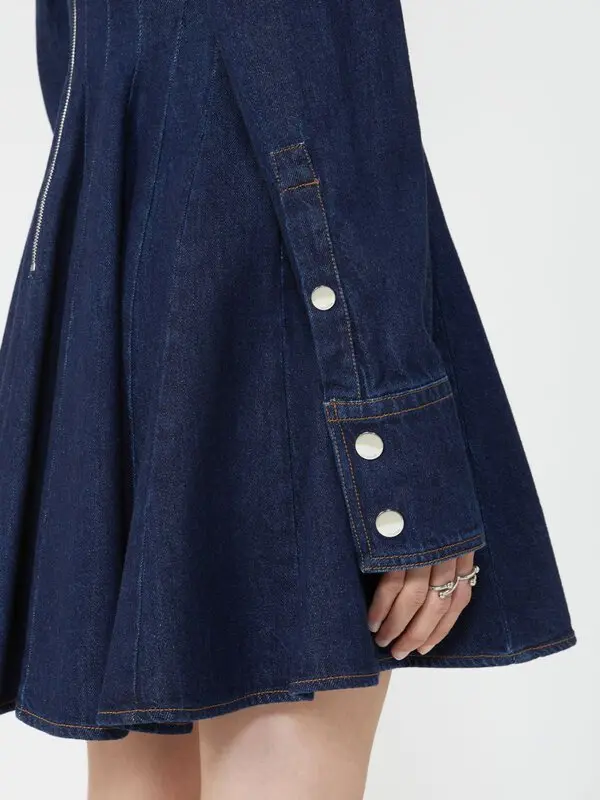 Max Mara Denim Mini Dress