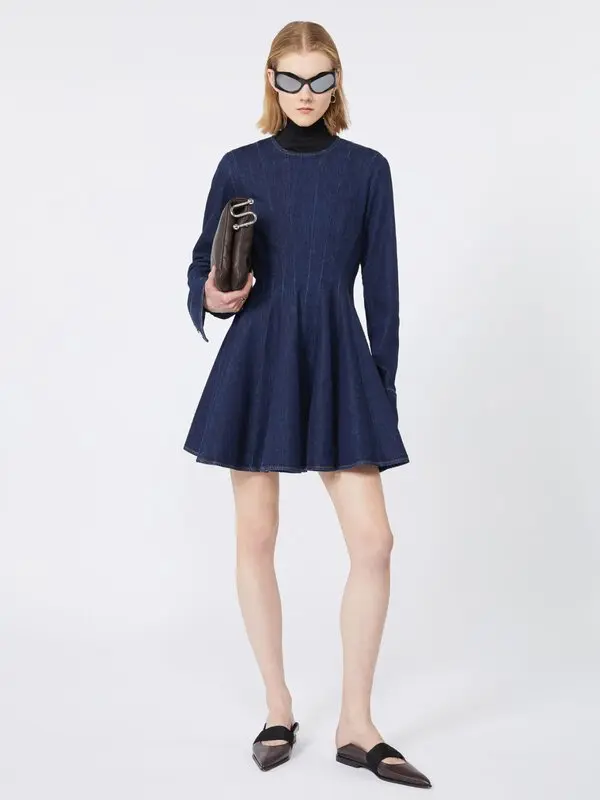 Max Mara Denim Mini Dress