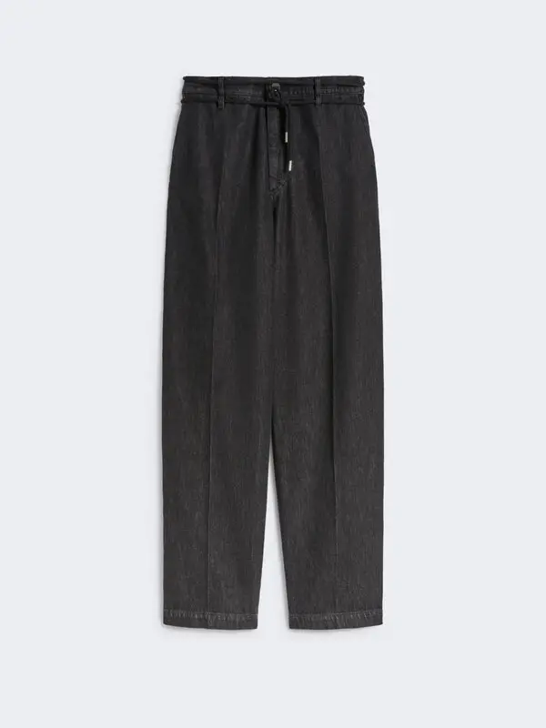 Max Mara Relaxed Fit Jeans With Belt