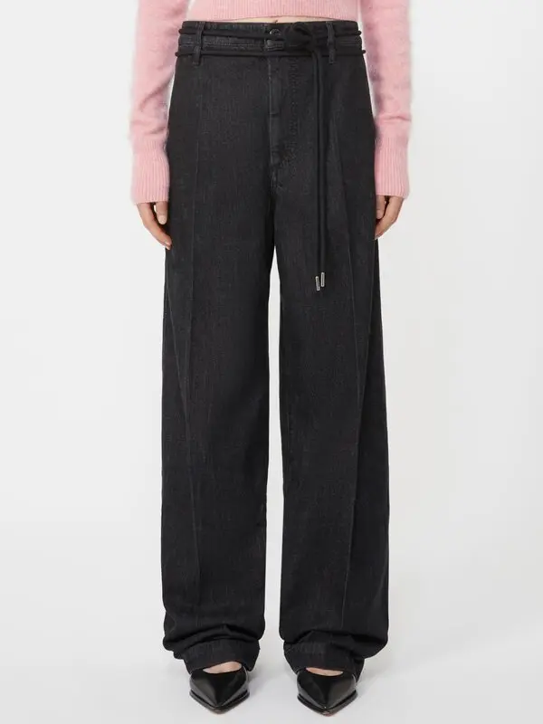 Max Mara Relaxed Fit Jeans With Belt