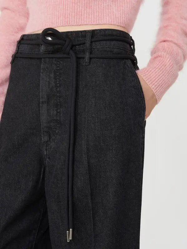 Max Mara Relaxed Fit Jeans With Belt