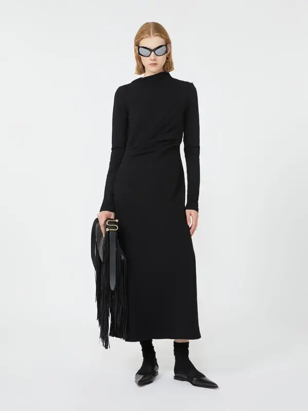 Max Mara Long Jersey Dress
