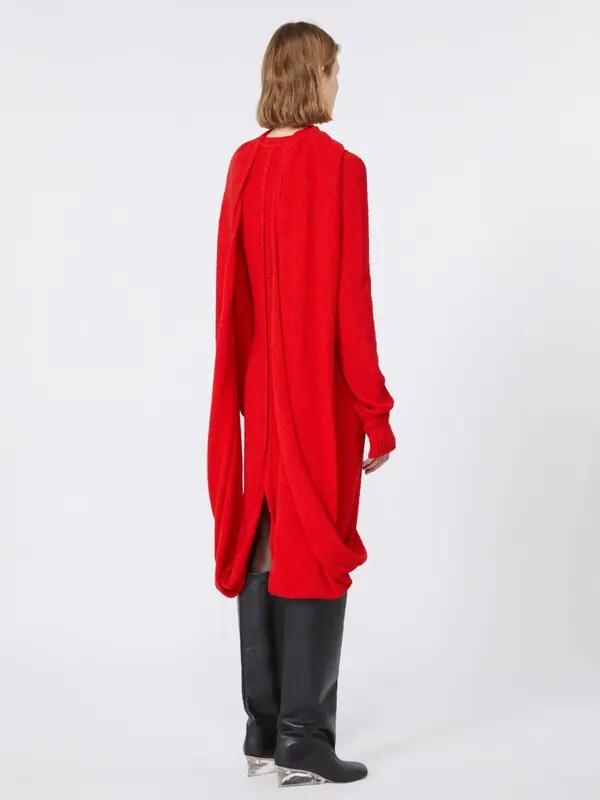 Max Mara Bouclé Knit Dress