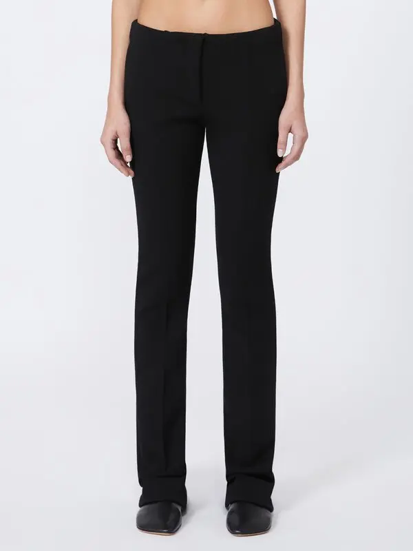 Max Mara Low-waisted Fitted Trousers