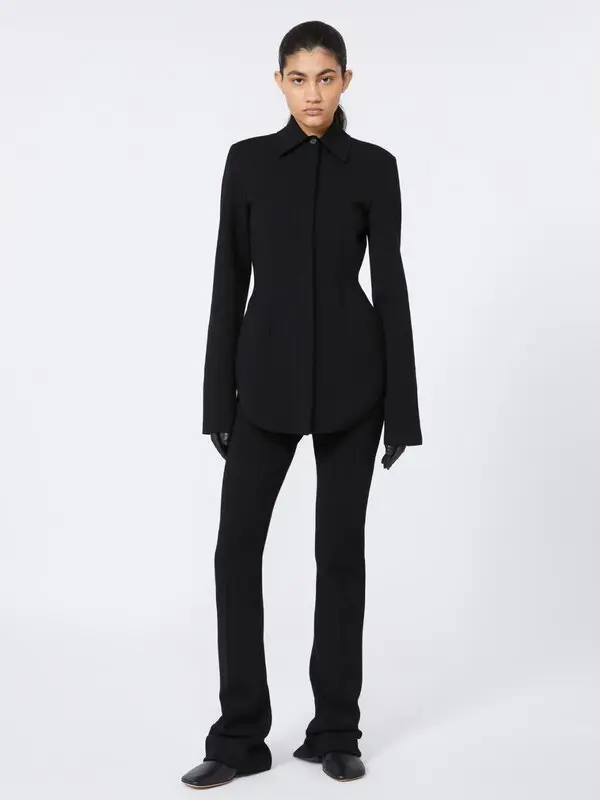 Max Mara Low-waisted Fitted Trousers