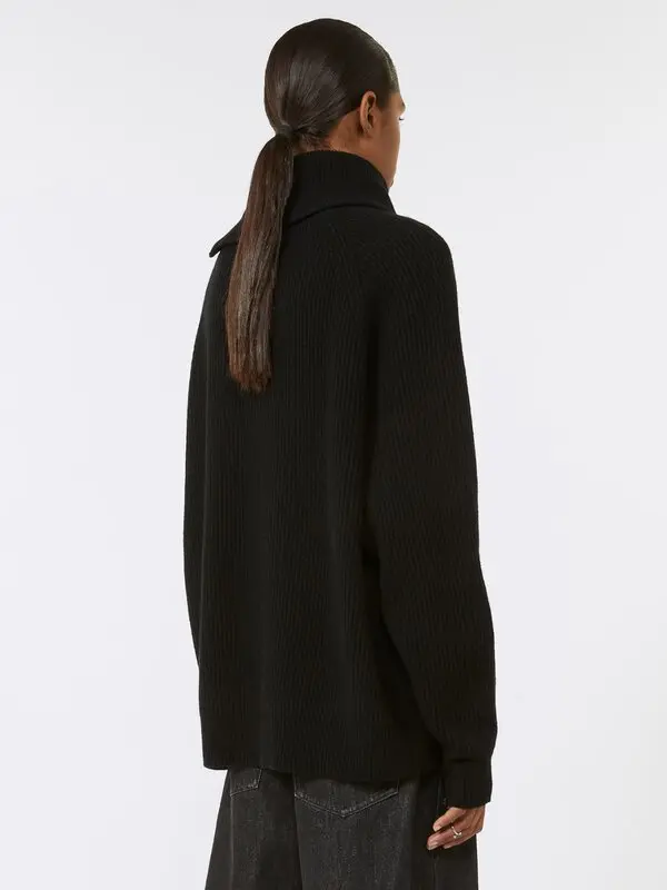 Max Mara Cashmere-blend Zip-up Sweater
