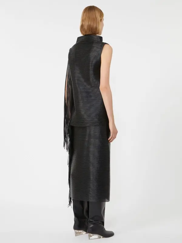 Max Mara Embroidered Tulle Tunic