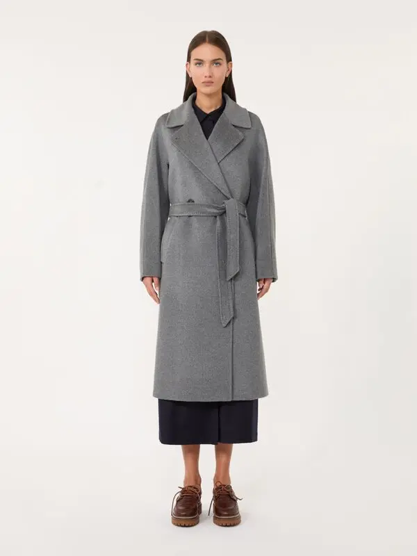 Max Mara Wool Drap Midi Coat