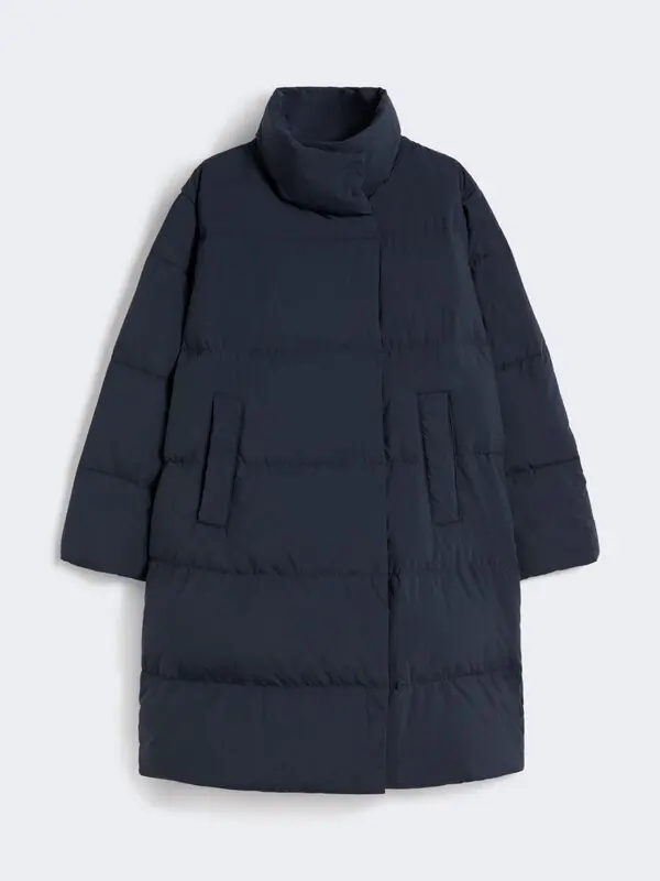 Max Mara Water-repellent Technical Canvas Down Jacket