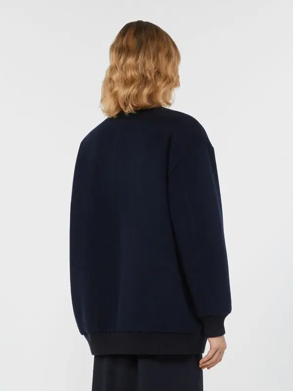 Max Mara Double Wool Bomber Jacket