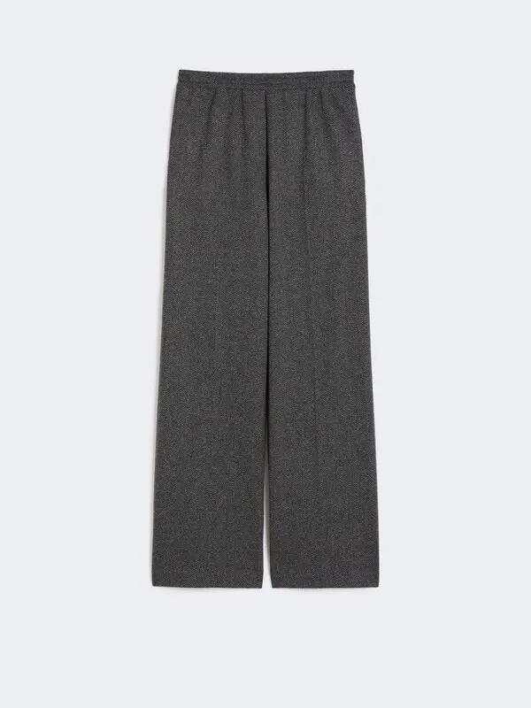Max Mara Jacquard Jersey Trousers