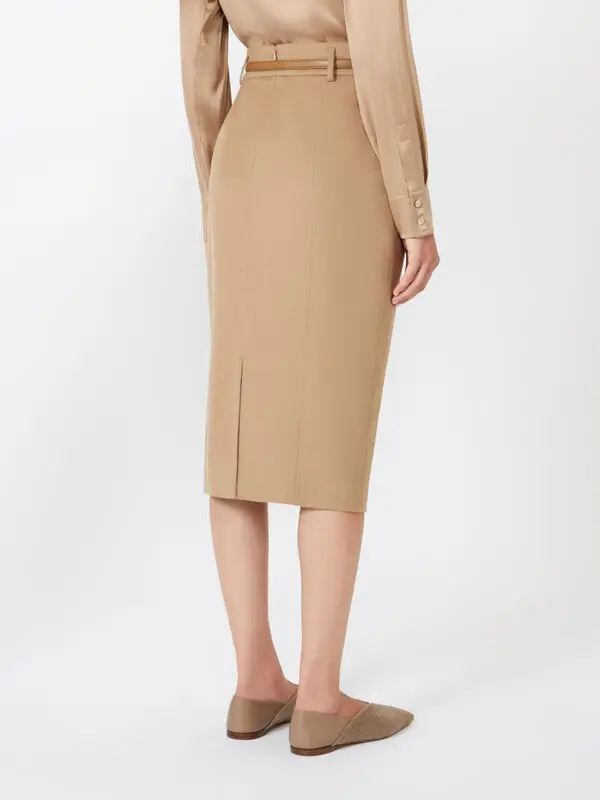 Max Mara Wool Pencil Skirt